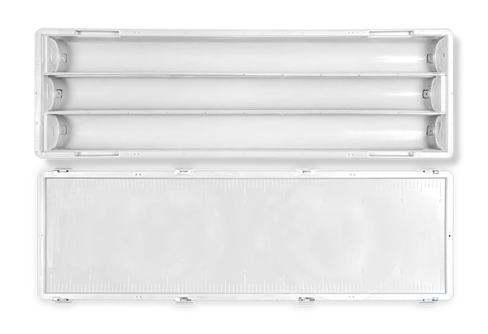 3-Compartment Core Sample Box - PQ Size