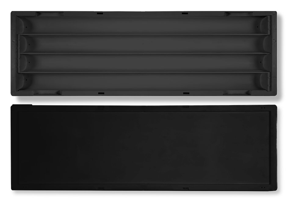 4-Compartment Core Sample Box - HQ Size